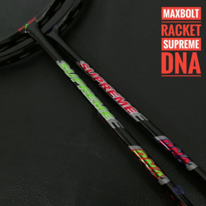 Maxbolt Badminton Rackets SUPREME DNA ( 100% Original ) | Lazada