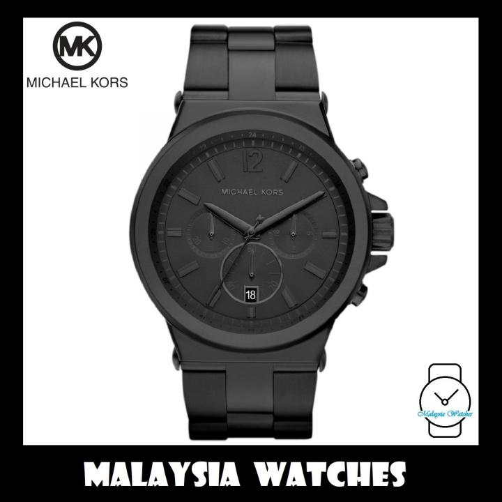 (100% Original) MICHAEL KORS Men's MK8279 Dylan Chronograph Black ...