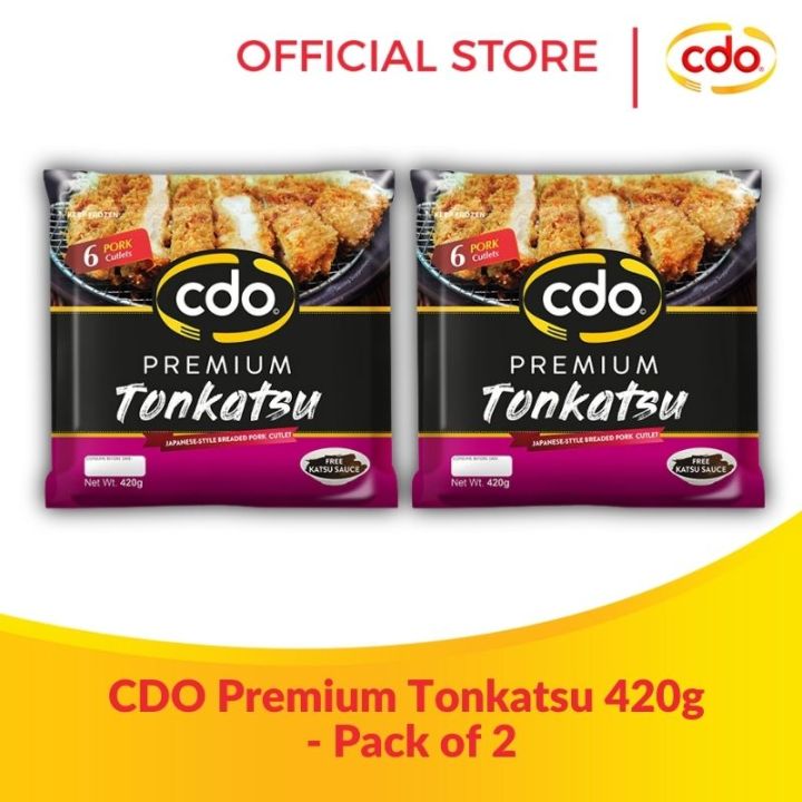 CDO Premium Tonkatsu 420g - Pack of 2 | Lazada PH