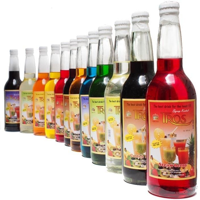 SIRUP TROS / SYRUP buat Minuman Es Buah / Campur/Cafe/Booth/Resto ...