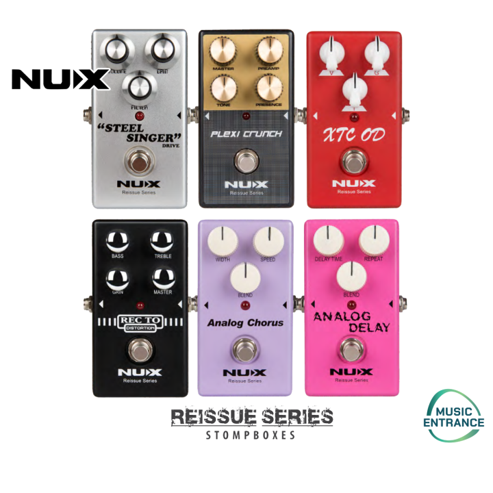 NUX Reissue Stompbox Effect Guitar เอฟเฟค ก้อน กีต้าร์ไฟฟ้า จำลองเสียง ...