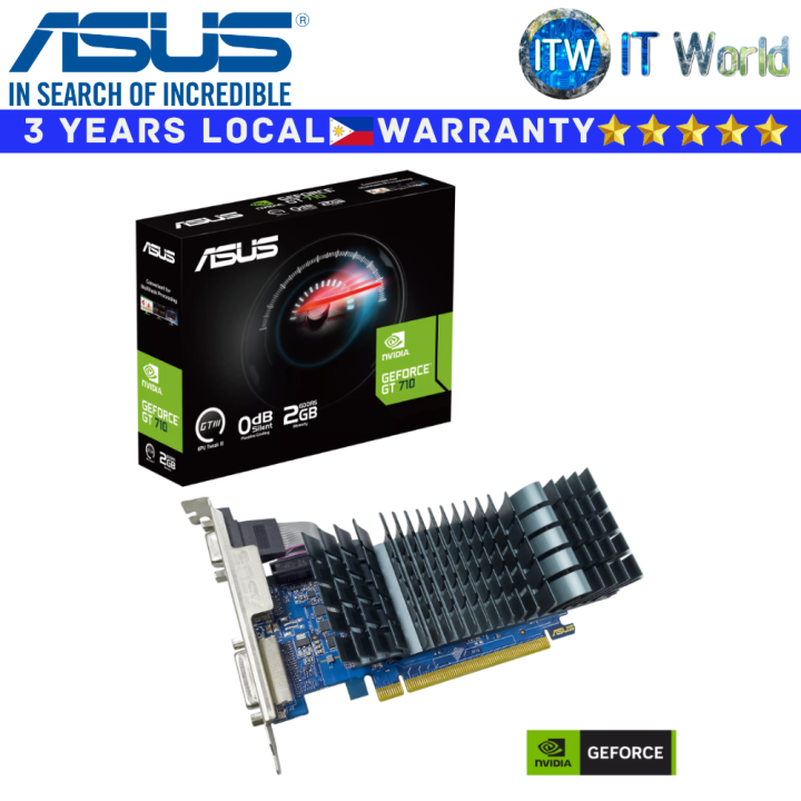 Itw | ASUS GT 710 2GB GDDR5 EVO Low-Profile Geforce Graphic Card (GT710 ...