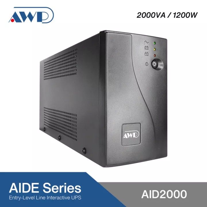 AWP Wise Aid 2000 2000Va 1200W Ups | Lazada PH