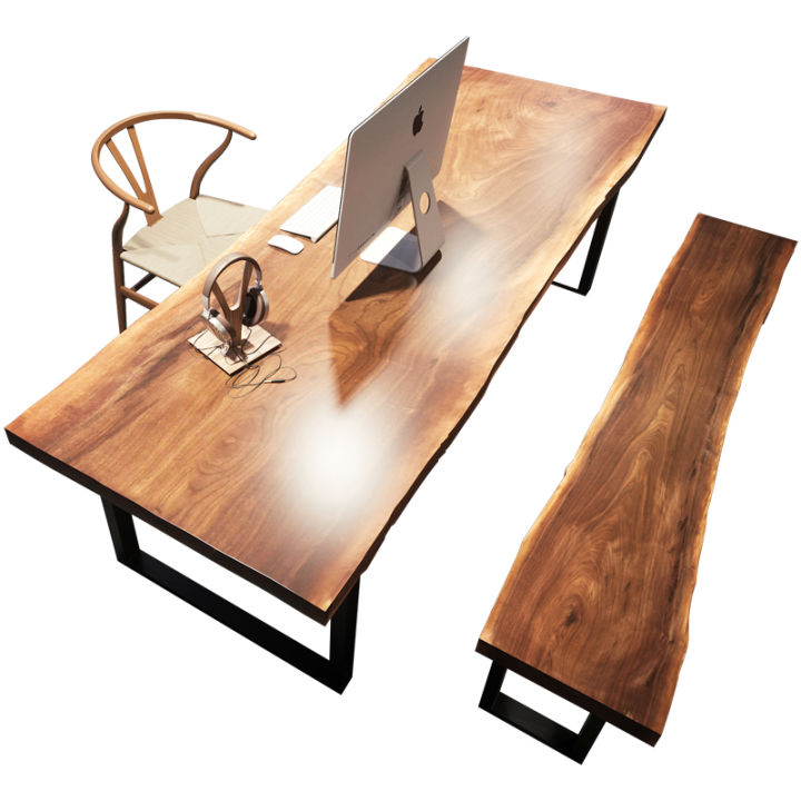 YY Solid Wood Dining Table computer table desk, Pine tree wood from NZ ...