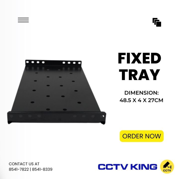 Fixed Tray for Data Rack Cabinet/Server Rack/Network Rack | Lazada PH