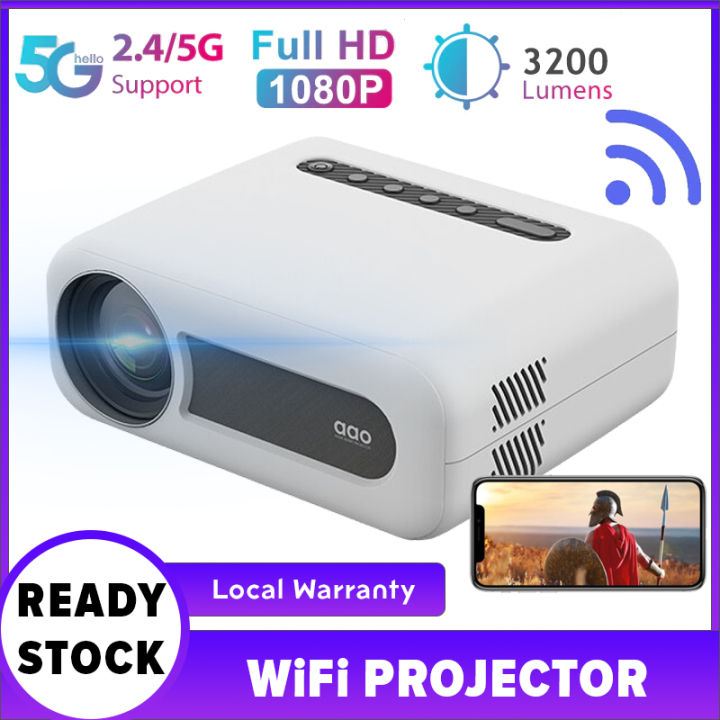 BOBOVR aao YG330 WiFi Mini Projector LED Home Cinema Support 1080P Full ...