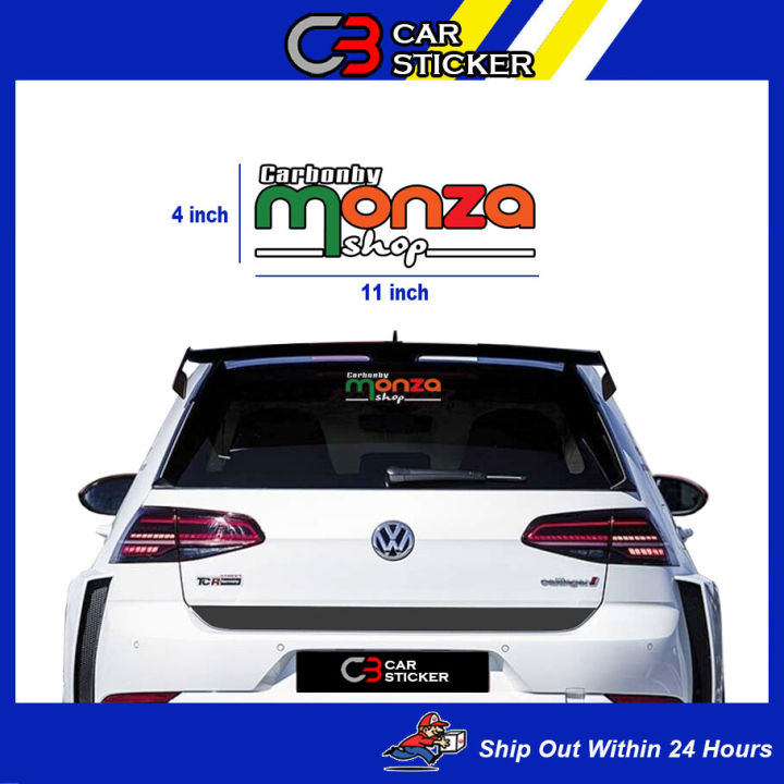 monza shop sticker / cs374 | Lazada