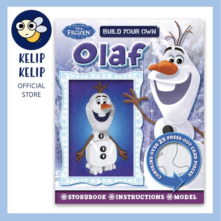 Frozen Build Your Own Olaf Activity Book & Craft with 25 Pc Model ...