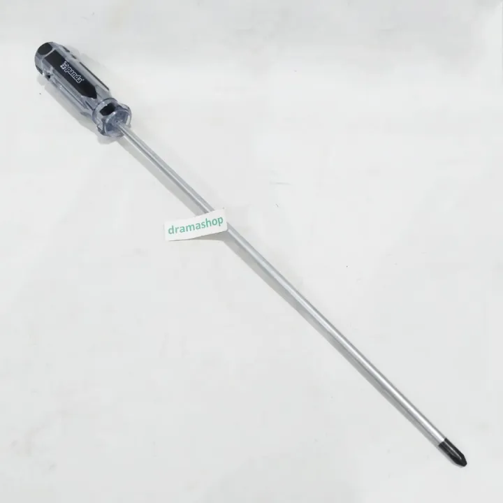Obeng Panjang 6mm 30cm 12" 6x300mm besar plus (+) | Lazada Indonesia
