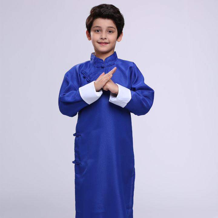 Children's cross talk costume jacket cross talk gown May 4th Republic ...