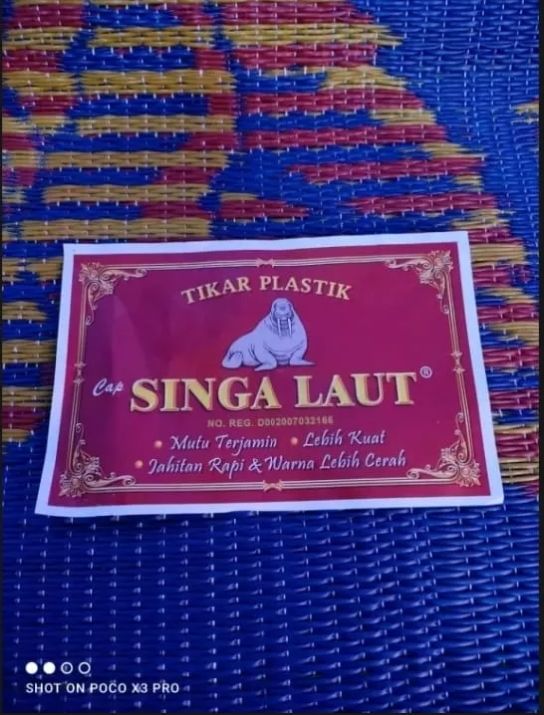 Tikar jumbo Singa Laut 3 x 4 meter / tikar lipat / tikar gulung 3 ...