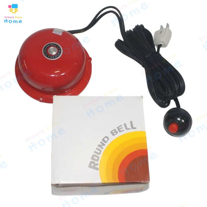 Sports Timer Buzzer w/ 5m Wire, 4" or 6" Round Bell & Switch - 220V ...