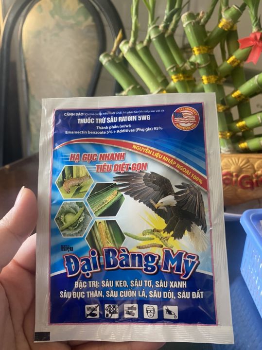Thuốc Trừ Sâu Sinh Học RATOIN 5WG - HIỆU ĐẠI BÀNG MỸ - GÓI 10G | Lazada.vn