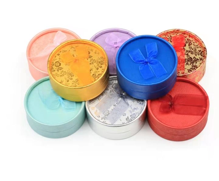 Jewelry Ring Round Gift BOX （White Foam） | Lazada PH