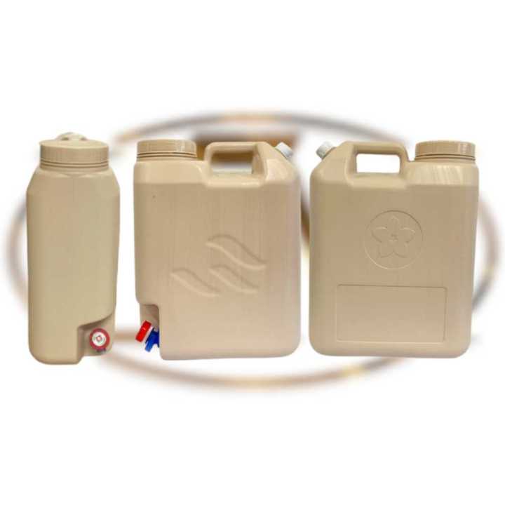 BLUE WATER/ MINERAL CONTAINER 20 LITERS GALLON JUG | BBQ GRILL WITH ...