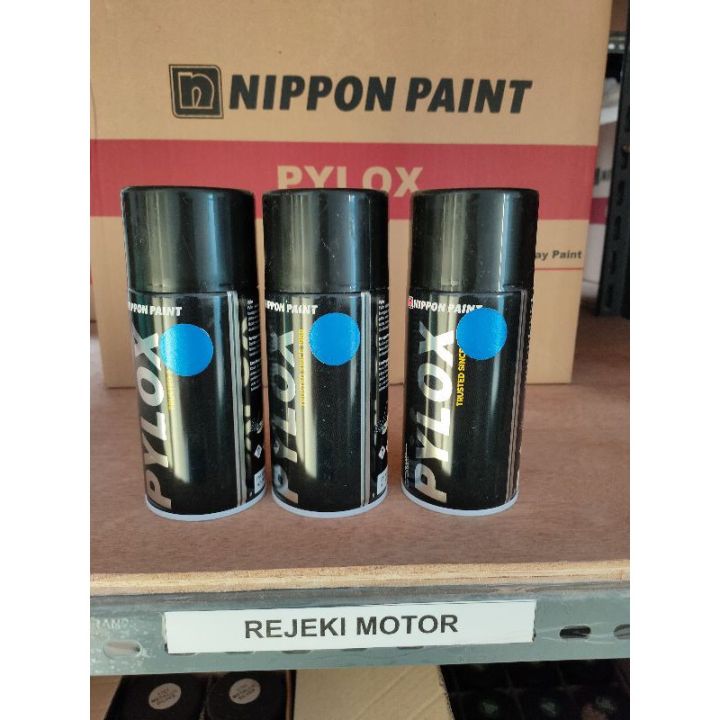 CAT PYLOX 1759 ROYAL BLUE METALLIC CAT SEMPROT 300CC NIPPON PAINT | Lazada Indonesia