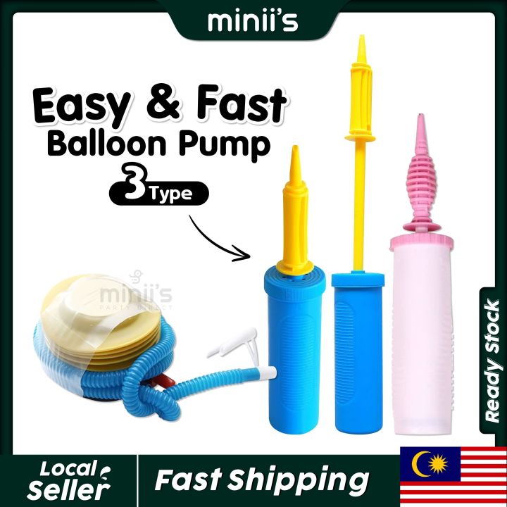 Balloons Pump Eco-friendly Plastic Inflatable Foot Pump Double Mouth ...