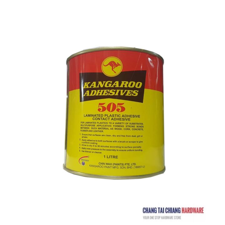 Kangaroo Super Adhesive 505 - 1 Litre | Lazada Singapore