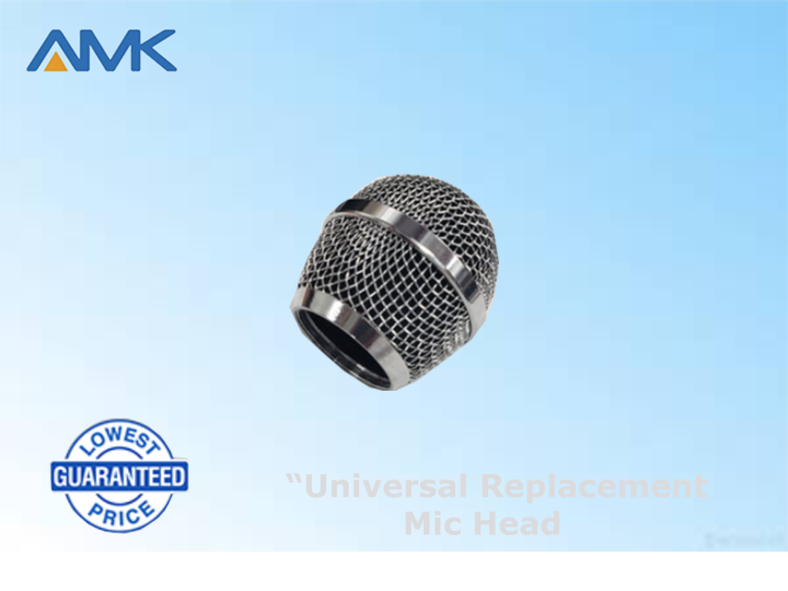 Universal Microphone Head Replacement (MIC HEAD) SILVER | Lazada PH
