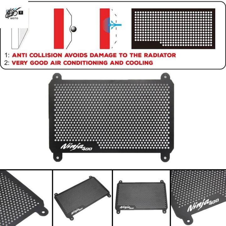 【T-Moto】 400 Z400 2017-2021 Aluminium Alloy radiator protective cover ...