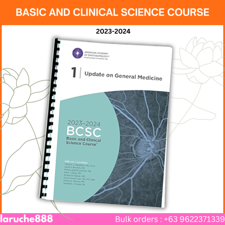 REPRINTED: 2023-2024 BASIC AND CLINICAL SCIENCE COURSE (BCSC) SECTION 1-13 | Lazada PH