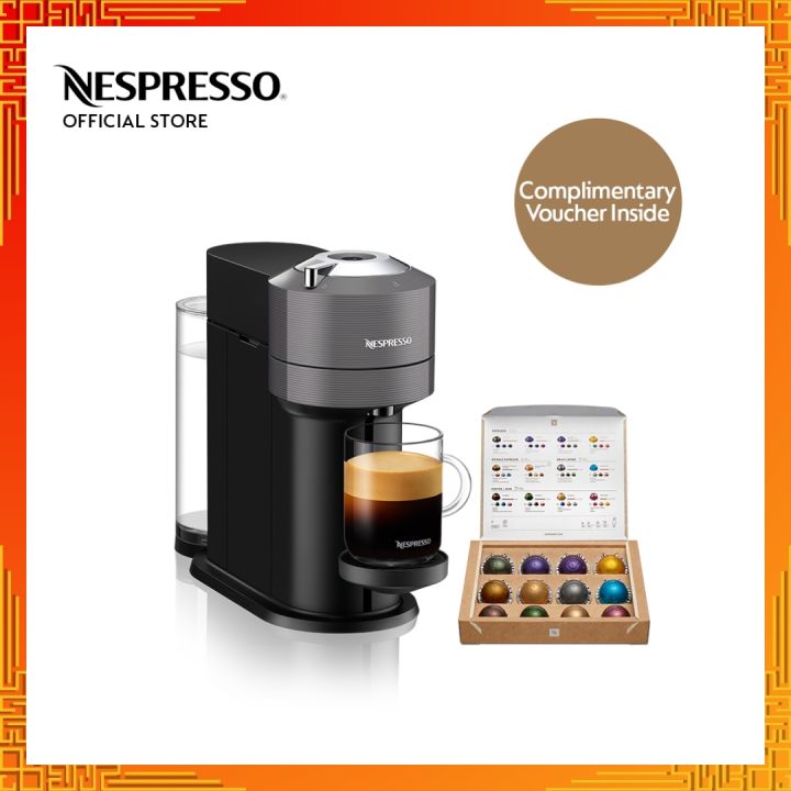 Nespresso® Vertuo Next Premium Coffee Machine Dark Grey with Free ...