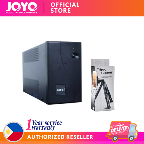 AWP 1K VA/600WATTS /AWP Aide 600W-1000VA UPS with AVR Uninterruptible ...