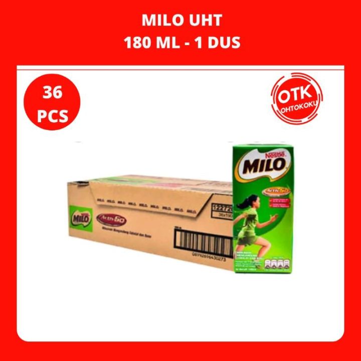 MILO UHT KOTAK 180 ML - 1 DUS | Lazada Indonesia
