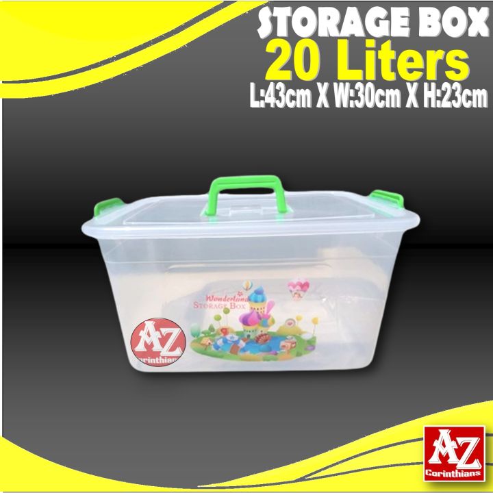 Storage Box 20 Liters-Good Quality Plastic | Lazada PH