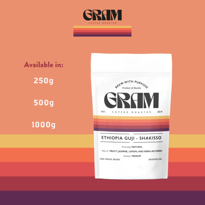 Gram Coffee Roaster - Ethiopia Guji Shakisso - Single Origin | Lazada PH