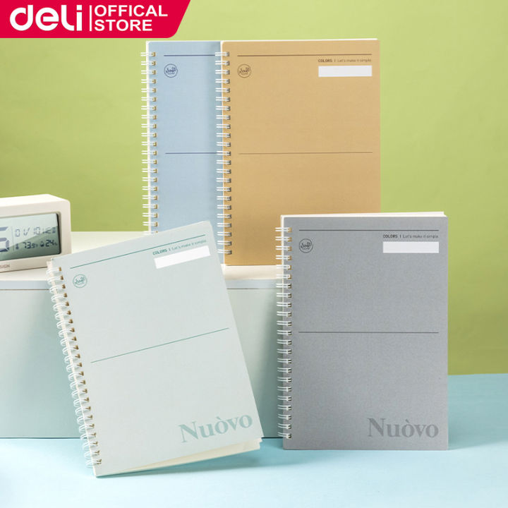 Deli EN060 A5 spiral notebook for high school 60 Sheets 210x148mm 1pc ...