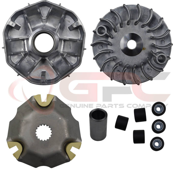GPC CVT Complete Front Drive Face / Driven Face Pulley Set for Suzuki ...