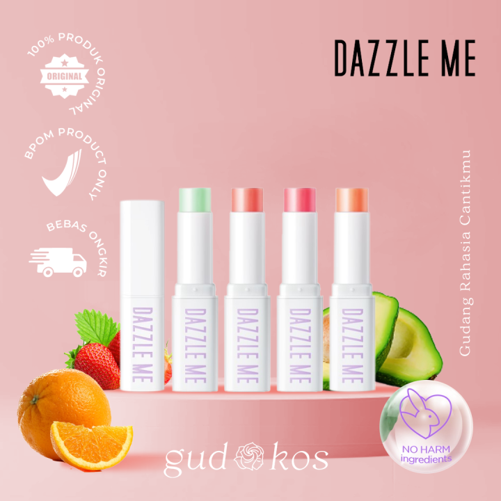 [New Launch] DAZZLE ME Fruit Justice Lip Balm | Lazada Indonesia