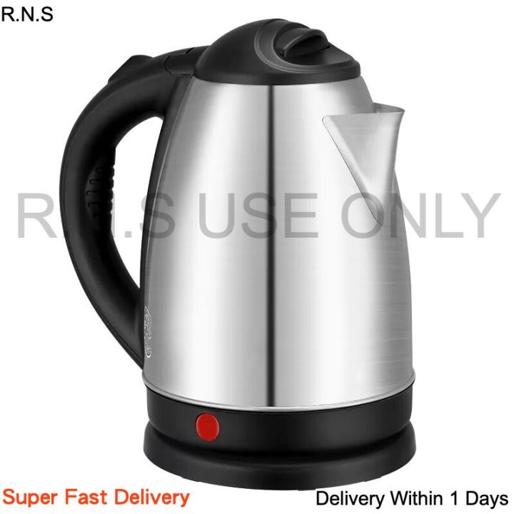 Kettle Stainless Steel 2Liter Electric Kettle Ketel Teko Jug Cerek ...