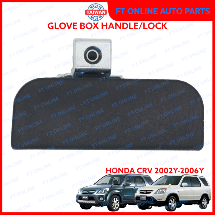 HONDA CR-V 2002-2006 S9A RD2 RD5 GLOVE BOX HANDLE DRAWER COMPARTMENT LATCH LID LOCK 2003 2004 ...
