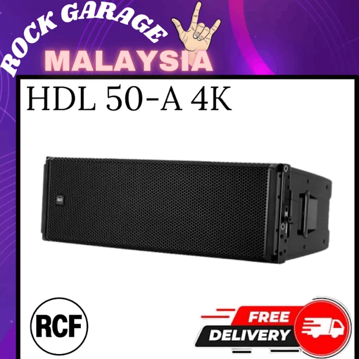 RCF HDL 50-A 4K 3-Way 8000W Powered Line-Array Speaker Module ( HDL50A4K / HDL 50A ) | Lazada