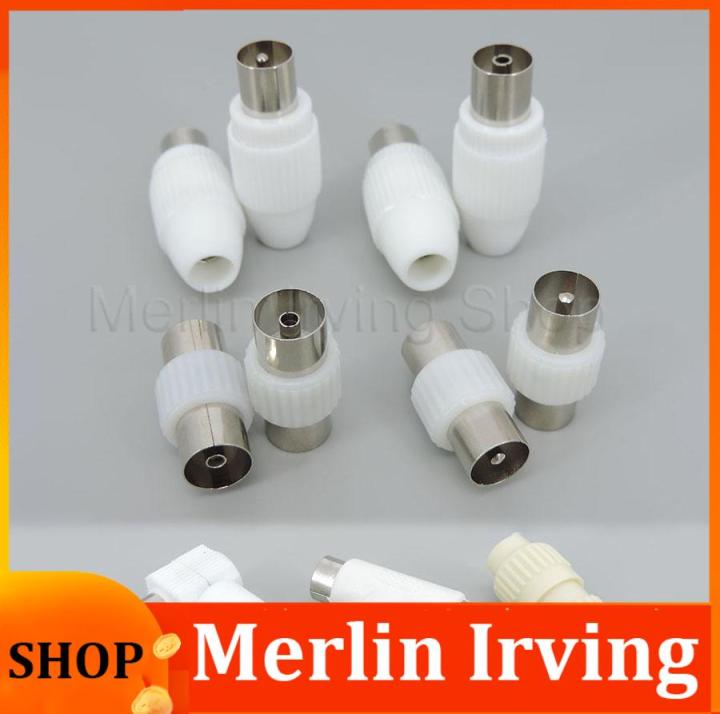 Merlin Irving Shop RF TV male to Male Female to Female Plug Jack angel ...