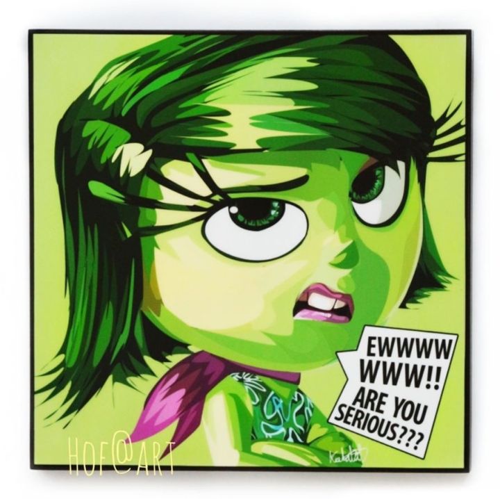 Disgust ดิสกัส ความรังเกียจ เรื่อง Inside out มหัศจรรย์อารมณ์อลเวง รูป ...