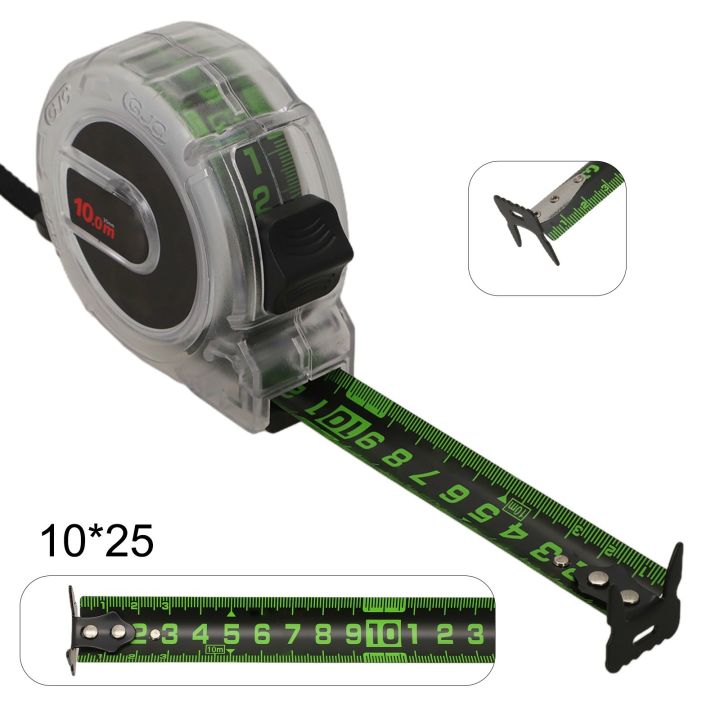 【ความงาม】สายวัดสแตนเลสที่แม่นยำและเชื่อถือได้10x2ความยาว5เมตรโดยมีขนาด ...