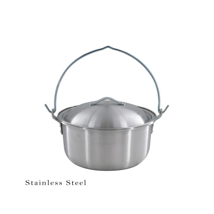 Stainless Steel Caldero Swing Handle Cooking Pot TG-1-5 | Lazada PH