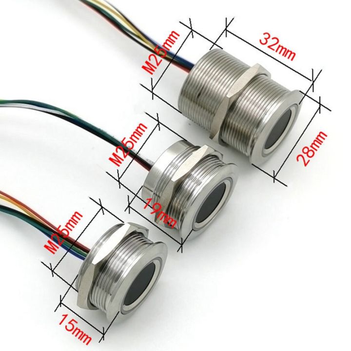 R503 Circular Round RGB Ring Indicator LED Control DC3.3V MX1.0-6Pin ...
