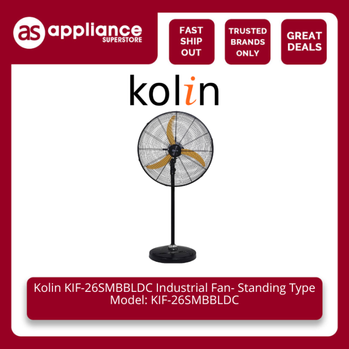 Kolin KIF-26SMBBLDC Industrial Fan- Standing Type | Lazada PH