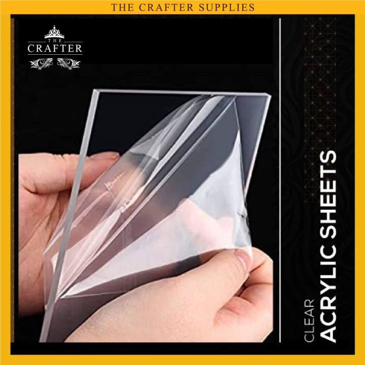 Clear Transparent Acrylic Sheet 4mm/Big size Pre Cut Size Plastic Glass ...