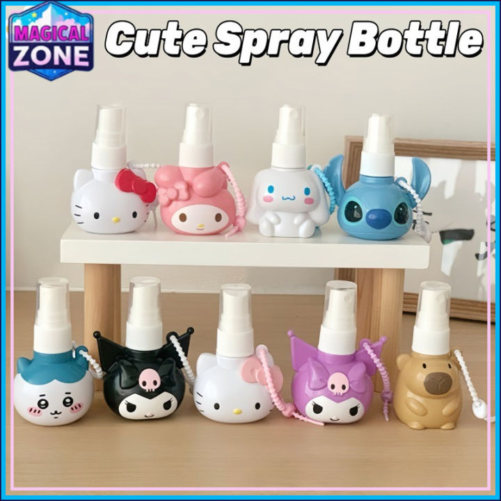 Portable Sanrio Spray Bottle Cute Design Perfume Alcohol Disinfection ...