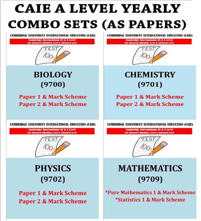 A Level Past year papers As COMBO ( 2020 Feb/June/Nov - 2025 Feb ...
