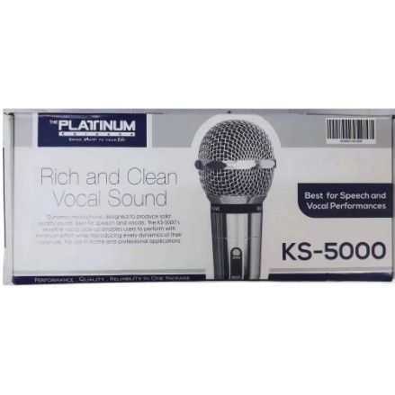 PLATINUM KS-5000 Professional Dynamic Rich And Clean Vocal Sound ...