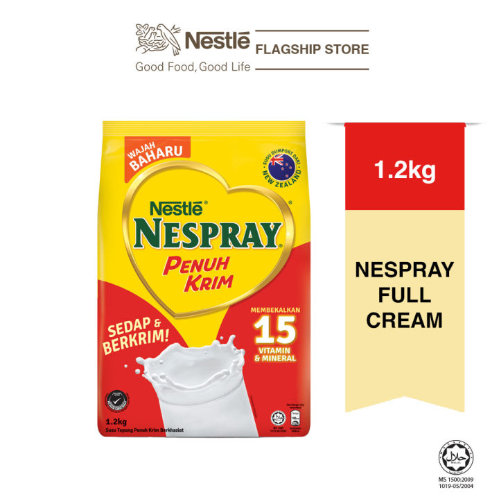 NESTLE® NESPRAY® Full Cream Softpack 1.2kg | Lazada