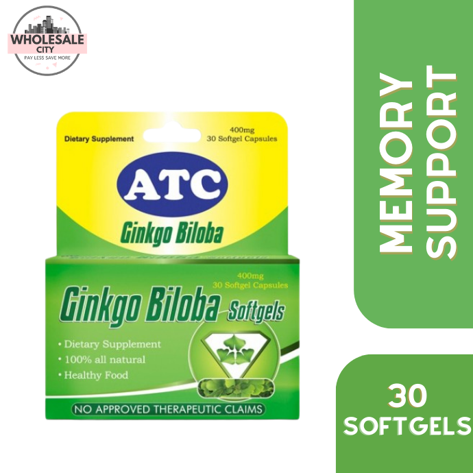 ATC Gingko Biloba 10 Capsules | Lazada PH