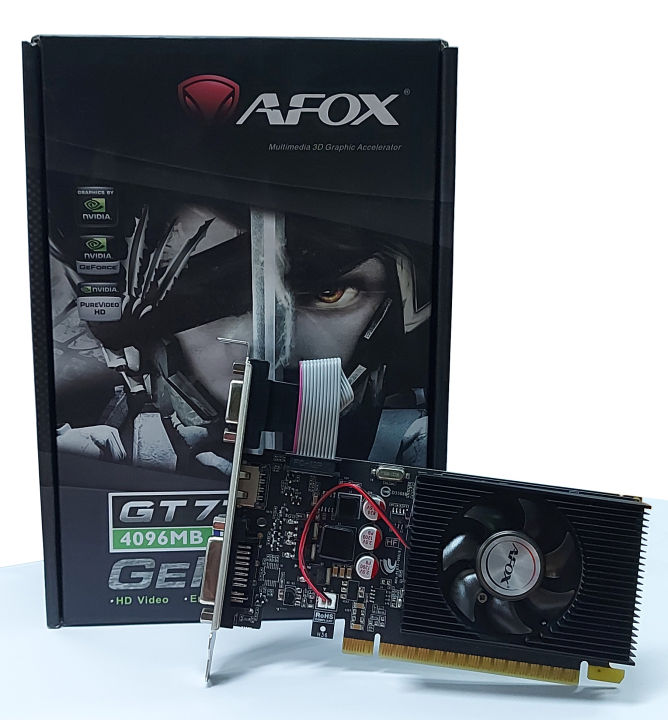 AFOX GT730 4GB DDR3 128BIT VGA/HDMI/DVI | Lazada PH