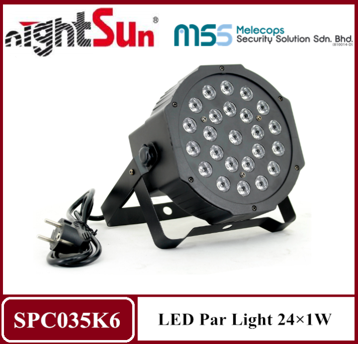 NIGHTSUN SPC035K6 LED Par Light 24×1W | Lazada
